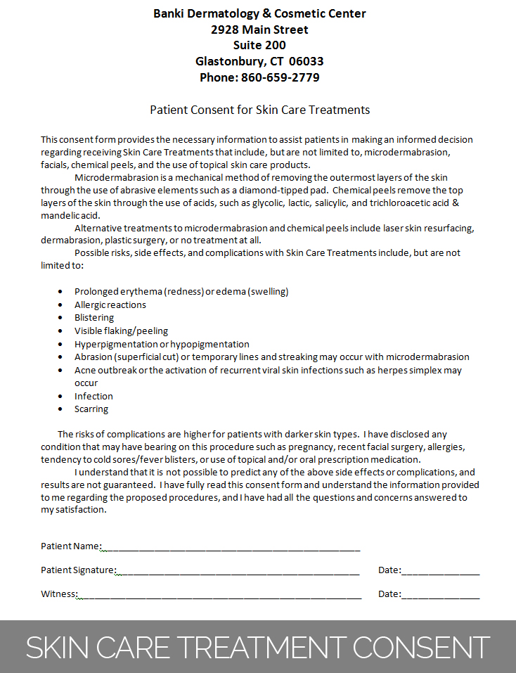 Patient Forms - Banki Dermatology & Cosmetic Center - Medical ...